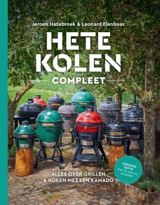 Review Hete kolen compleet: Het ultieme Kamado kookboek